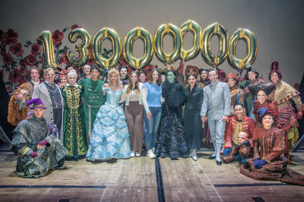 NEWS: WICKED WELCOMES 13 MILLIONTH VISITOR TO LONDON’S APOLLO VICTORIA ...