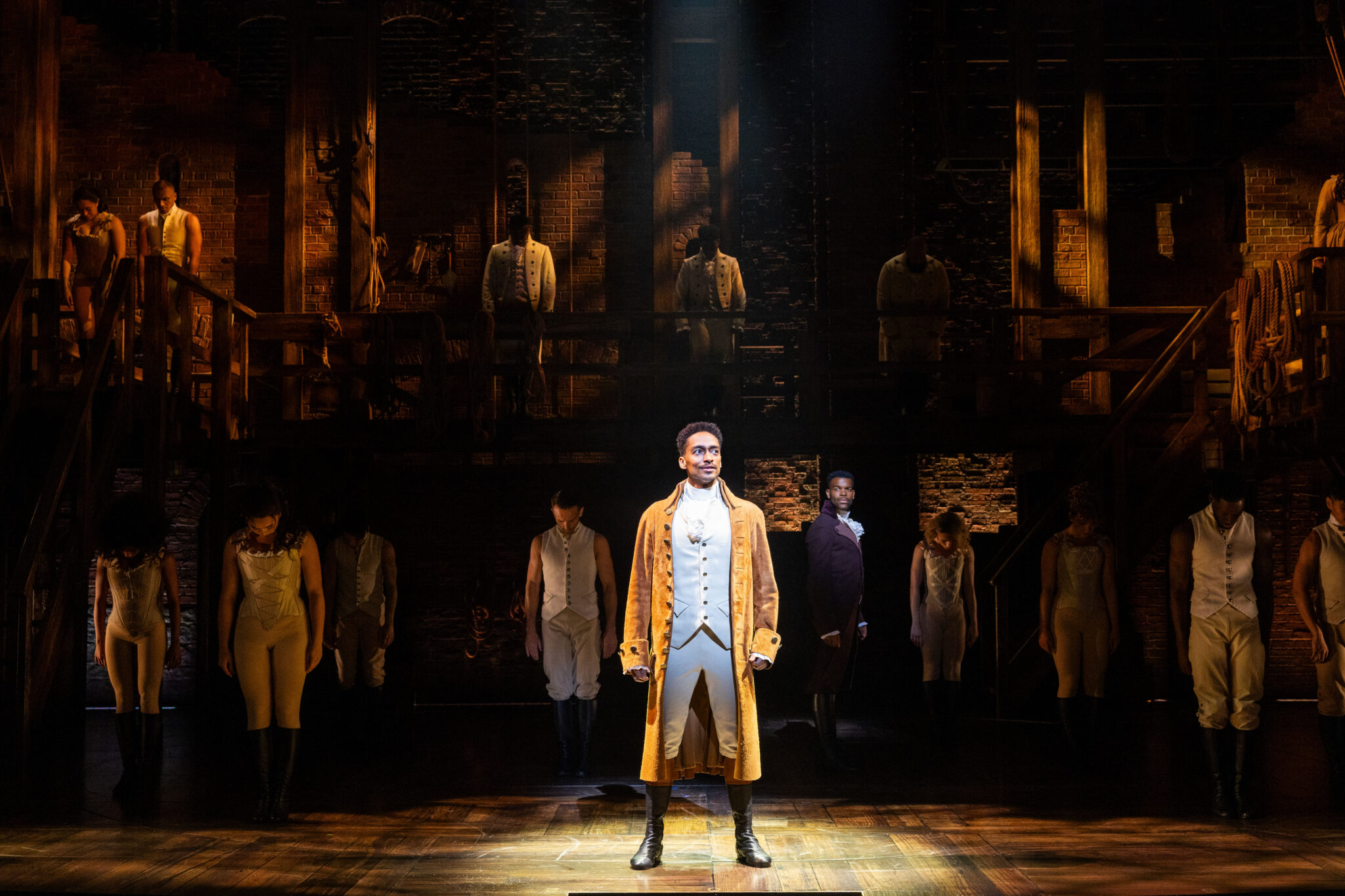 PHOTO FLASH: New Production Images Released for HAMILTON at the ...